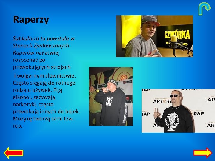 Wybrane Subkultury Modzieowe w Polsce Subkultura okrela grup