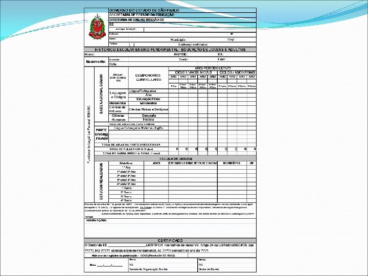 Para iniciar Ao mexer com documentos escolares estou