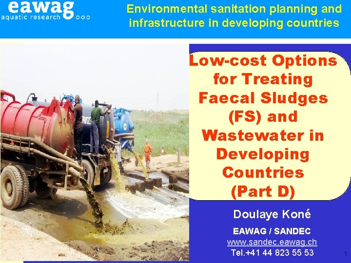 Environmental sanitation planning and infrastructure in developing ...