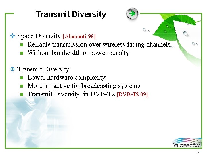 TDSOFDM Transmit Diversity Based on SpaceTime Shifted CAZAC