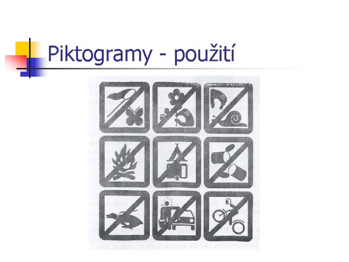 Alternativn a augmentativn komunikace Piktogramy Piktogramy definice ...