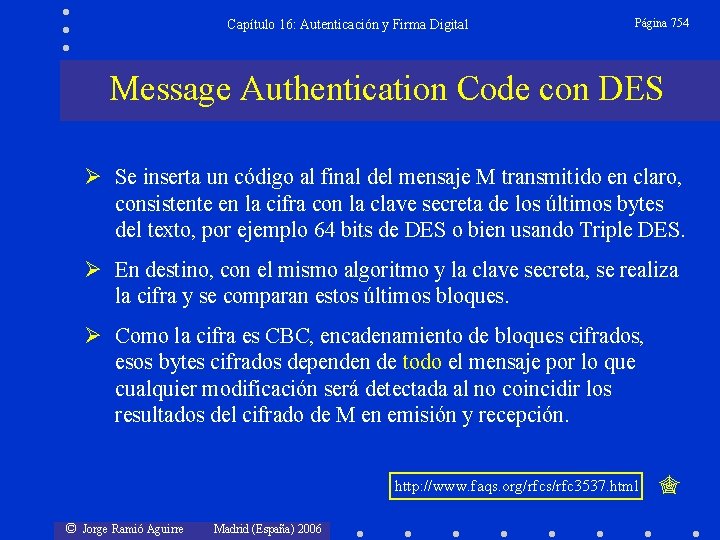 Captulo 16 Autenticacin y Firma Digital Seguridad Informtica