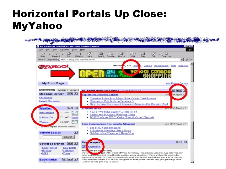 Introduction to Portals Web Portals Gateways to Information