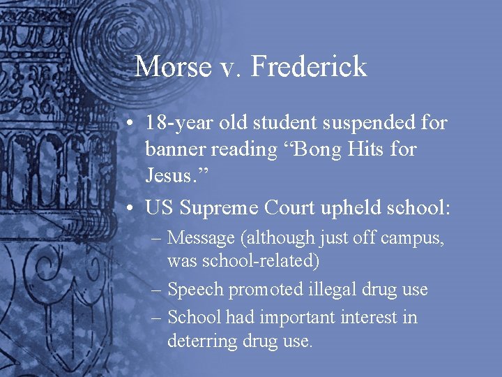 Continuing the Conversation Speech and Expression in Education