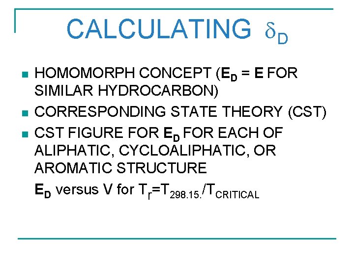 HANSEN SOLUBILITY PARAMETERS FROM START TO 50 YEARS