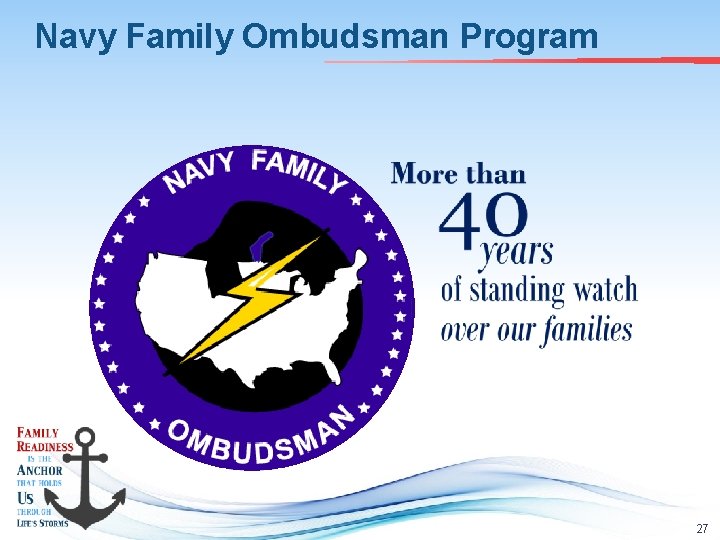 Family Readiness Groups 101 module 1 Facilitator Name