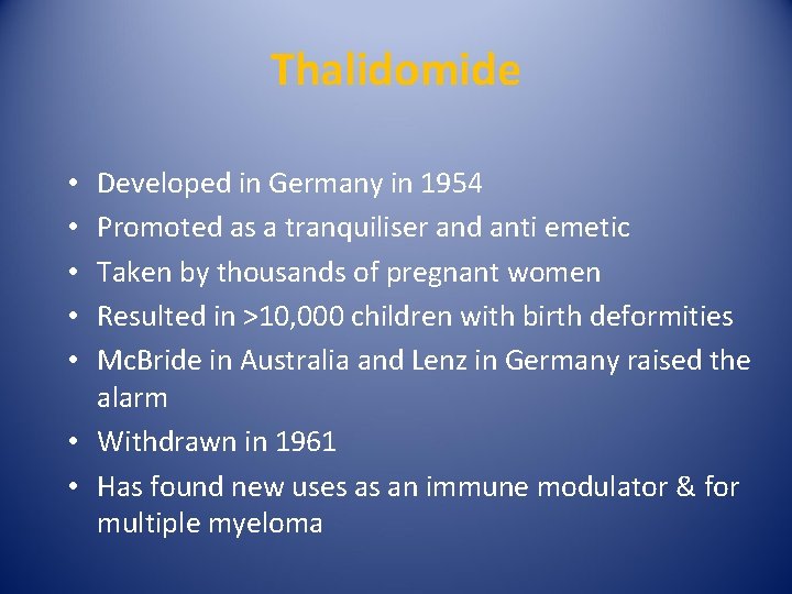 Drugs in Pregnancy and Lactation Max Brinsmead MB