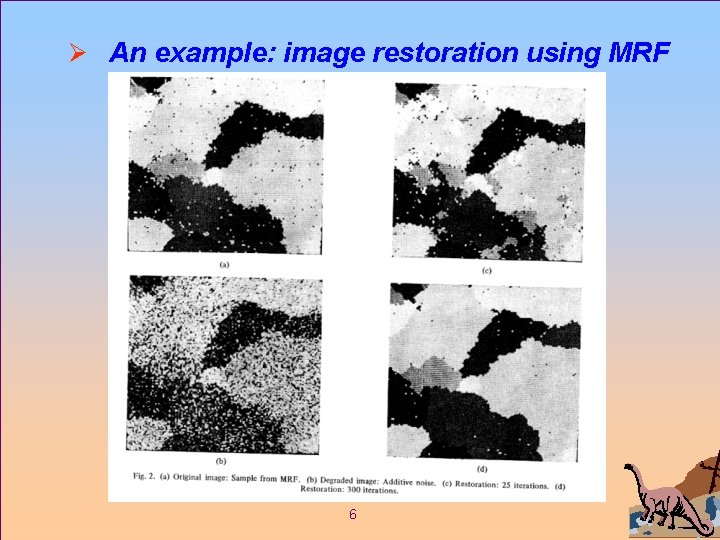 Markov Random Fields and Gibbs Distributions Qiang He