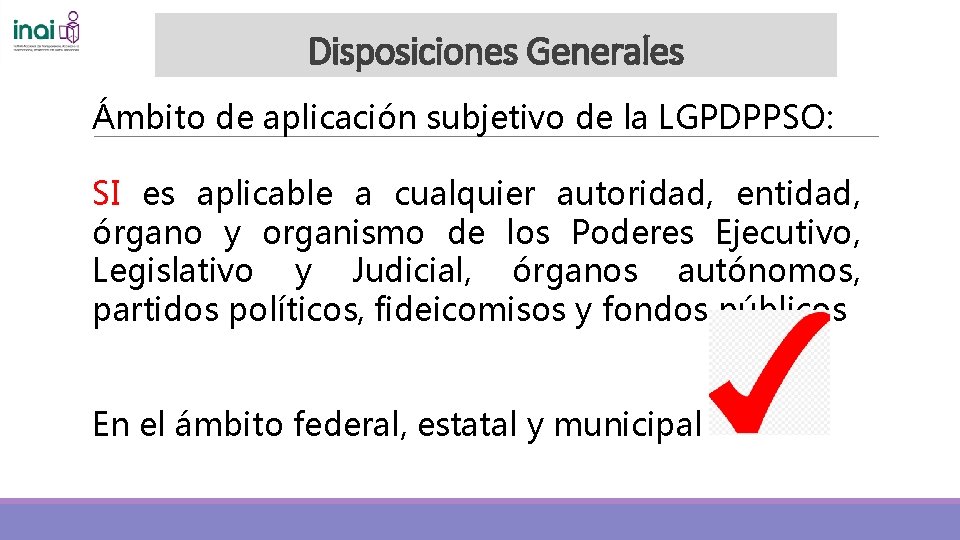 Ley General de Proteccin de Datos Personales en
