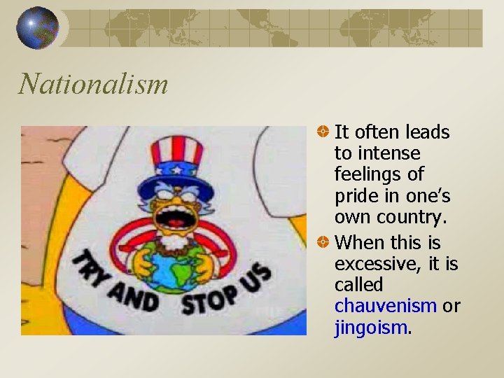Fundamental Themes of 20 th Century History Understanding