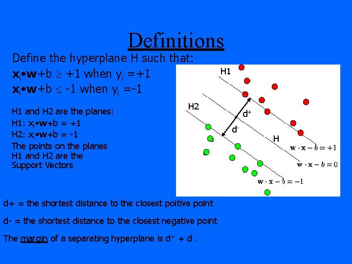 An Introduction to Support Vector Machine Classification Bioinformatics