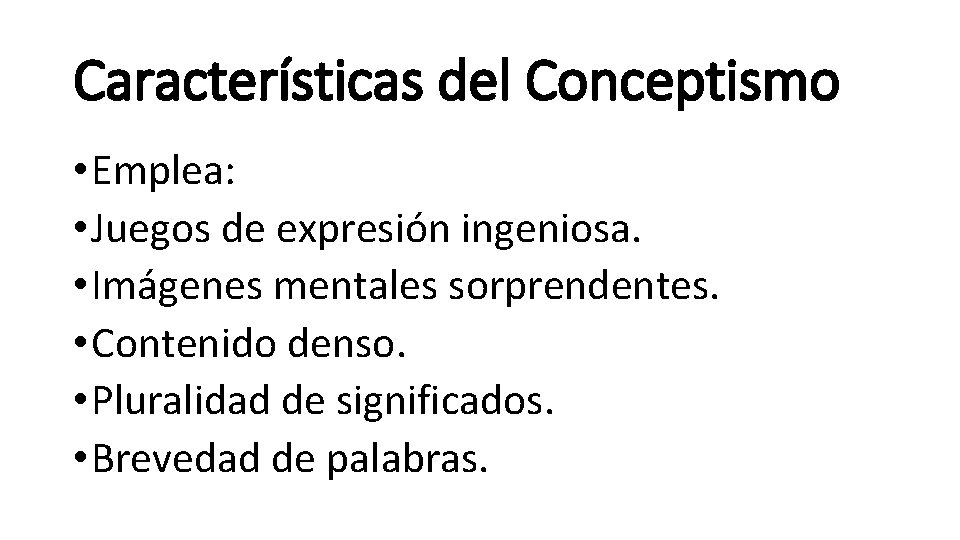 Forma y Fondo Literatura II Objetivo de la