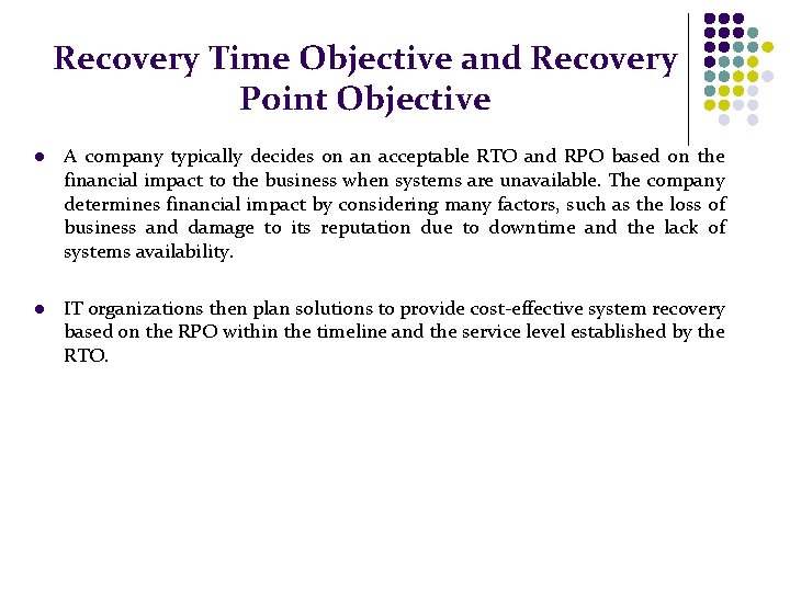 Cloud Computing Disaster Recovery DR Dr Sanjay P