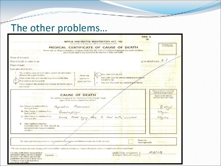 Implementing Death Certification reform Coroners and Justice Act