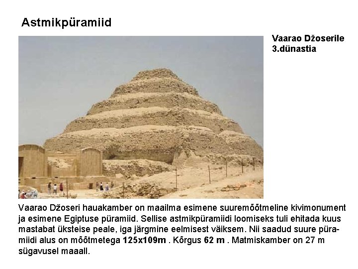 VANAEGIPTUSE KUNST Aime Peever Kaart VanaEgiptuse ajaloo periodiseering