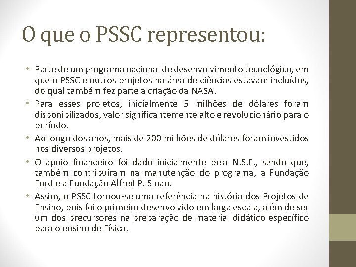 PSSC Physical Science Study Committe Danilo Reis Monalisa