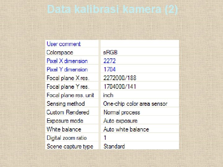 DIGITAL ORTHOPHOTO Pengertian Orthofoto Digital Digital Orthophotograph ...