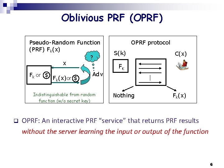 OPAQUE OPRFbased asymmetric PAKE a k a augmented