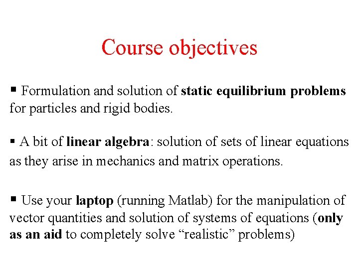 ENGR1100 Introduction to Engineering Analysis Section 4 Instructor