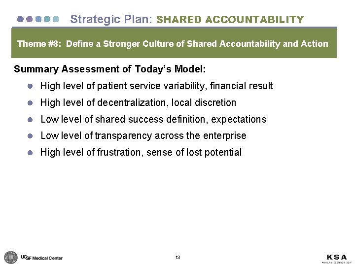 UCSF Clinical Enterprise Strategic Plan Presentation to Faculty