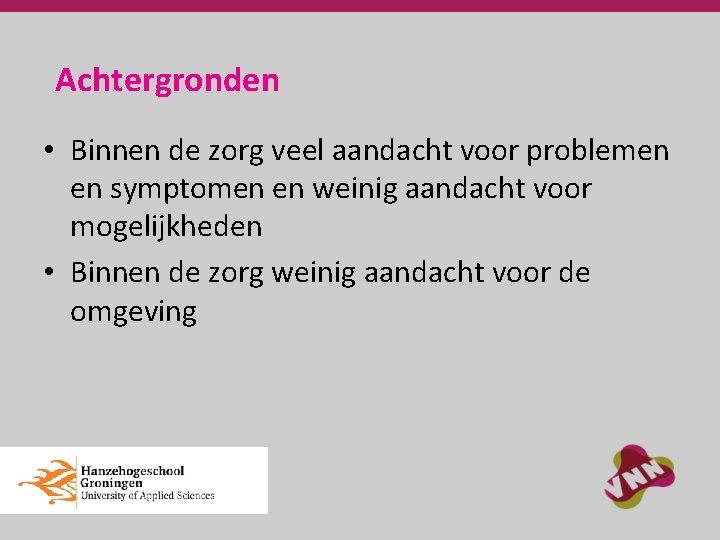 Lectoraat Verslavingskunde Omgevingsondersteunende verslavingszorg Dr ...