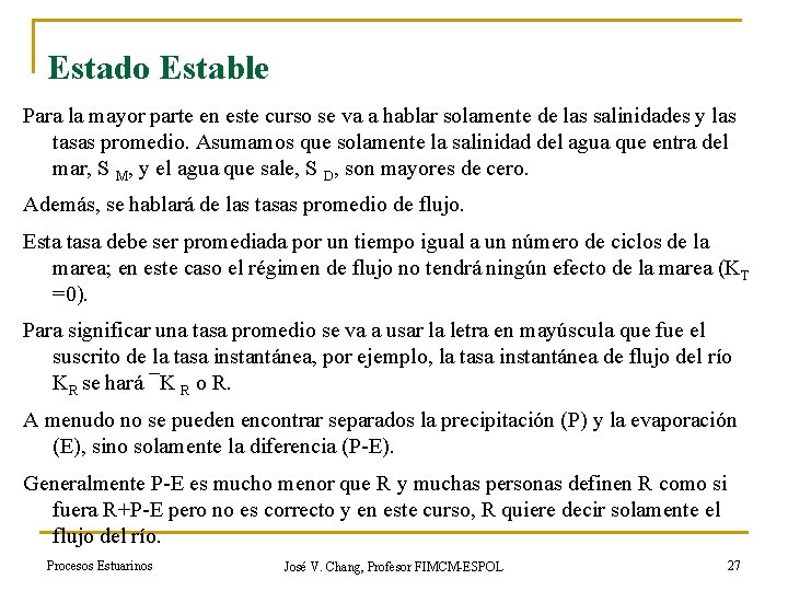 Captulo 2 Nomenclatura Tabla de Contenido Descripcin fsica