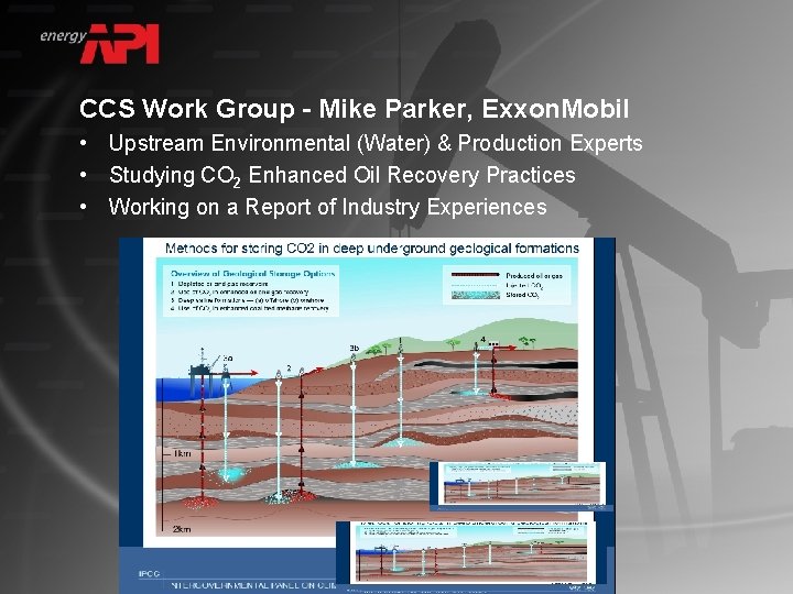 RP 65 and other API Activities on Carbon
