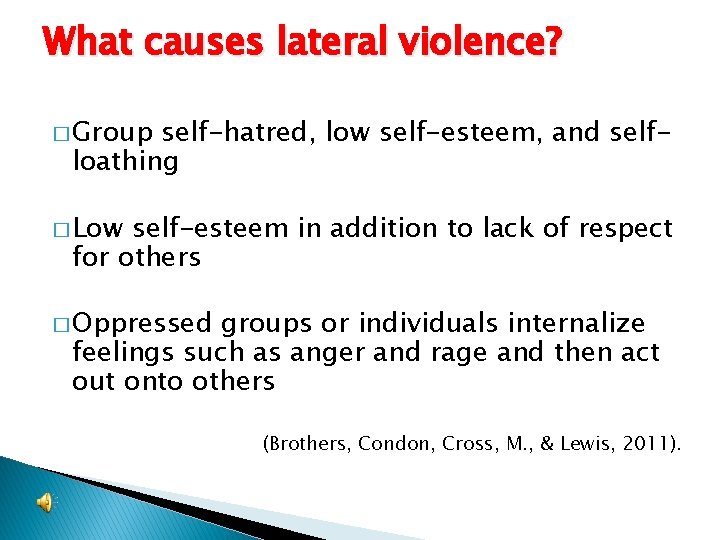 Lateral Violence in Nursing Kimberly Reed Ferris State