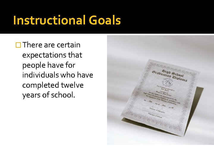 Guidelines for Effective Lesson Planning Writing Instructional Objectives