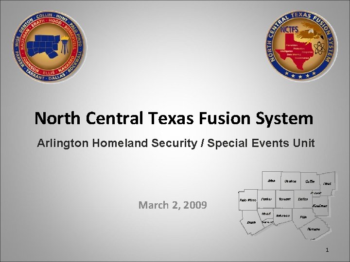North Central Texas Fusion System Arlington Homeland Security