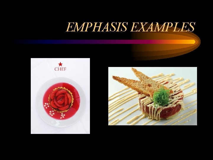 Plate Composition using the Elements and Principles of