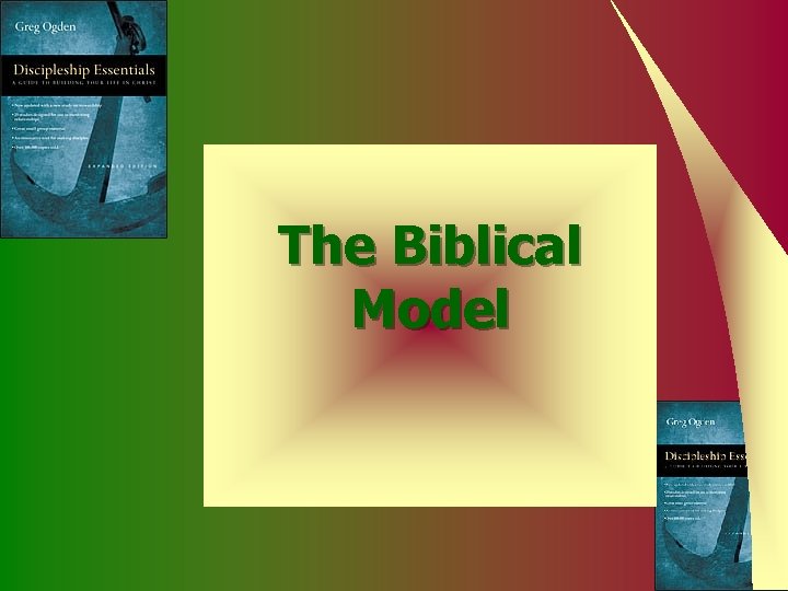 The Biblical Model Dreaming the Impossible Dream l