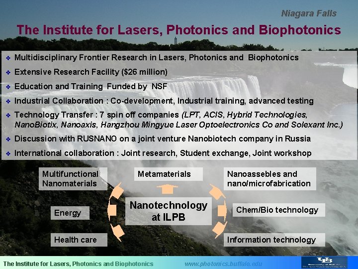 International Joint Research Center for Nanophotonics and Biophotonics
