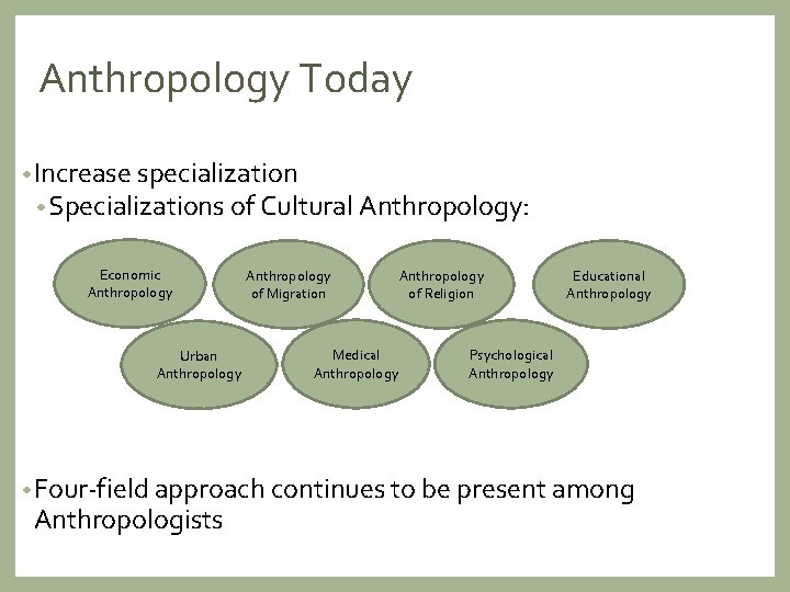THEORY IN ANTHROPOLOGY Learning Objectives 1 2 3