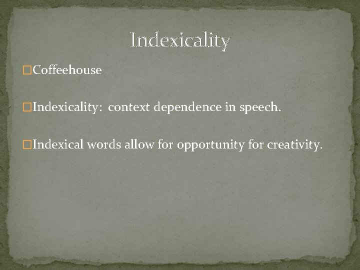Conversation and the Mind Matthew Kelley Robert Looney