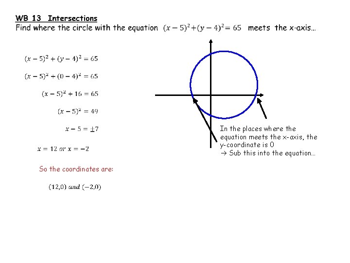 6 A C 2 Circle Geometry Equations KUS