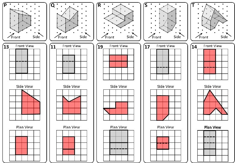 Plans Elevations Card Complete Match In this activity