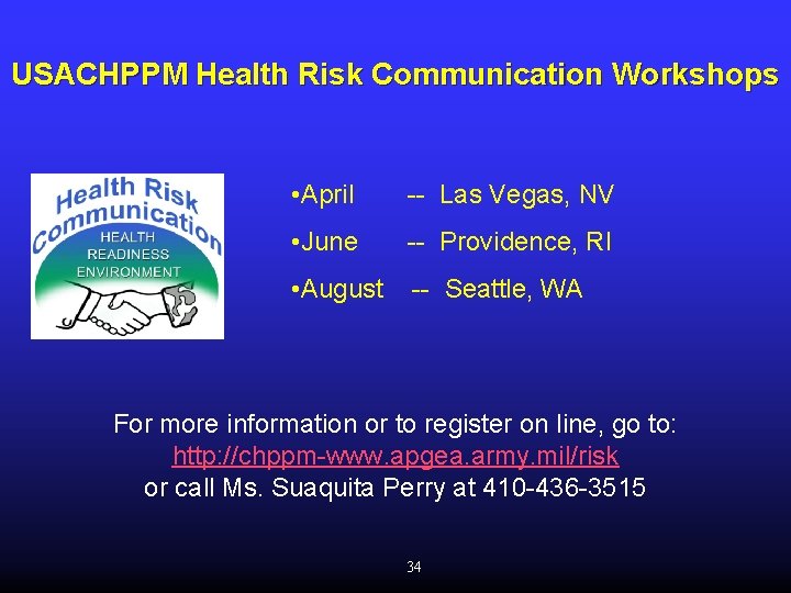 Chemical Risk Assessment and Exposure Guidelines and how