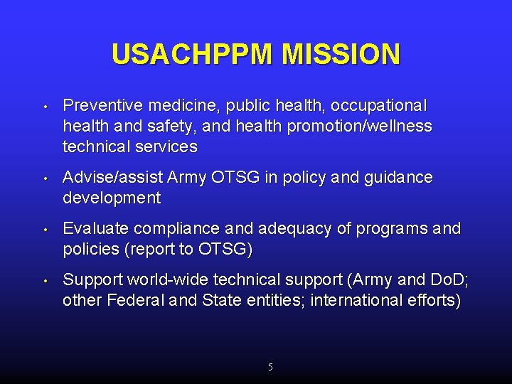 Chemical Risk Assessment and Exposure Guidelines and how