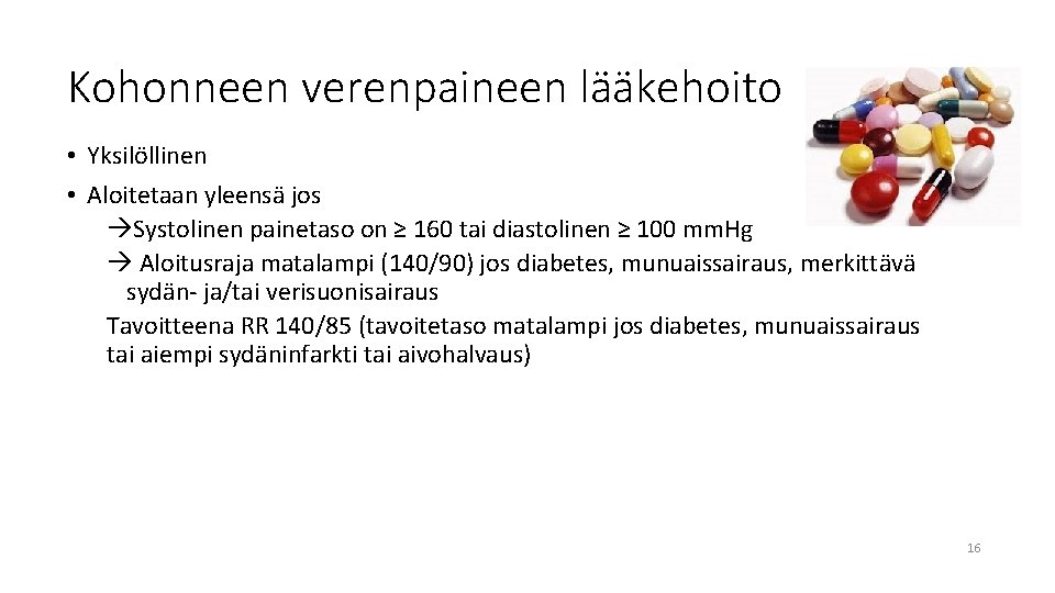 SYDN JA VERISUONISAIRAUDET Verenpainetauti hypertensio arterialis ...