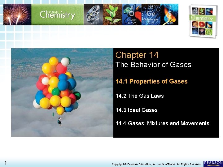 14 1 The Gas Laws Chapter 14 The