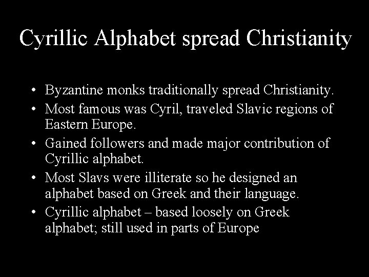 The Byzantine Empire Essential Vocabulary 1 2 3