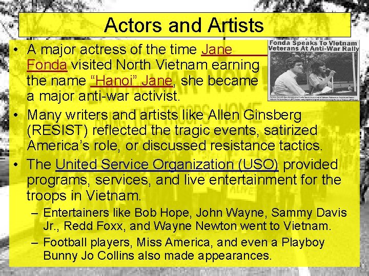 Unit 12 The Vietnam War The Vietnam Effect