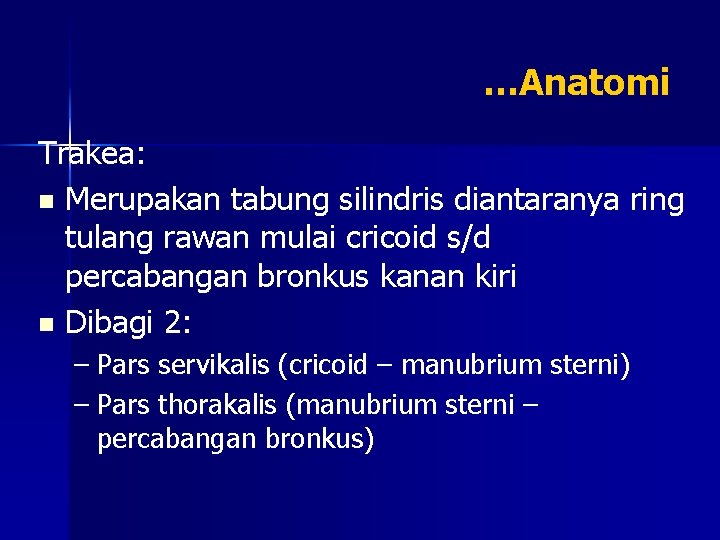 TRAKEOTOMI DAN SUMBATAN JALAN NAPAS ATAS TRAKEOTOMI n