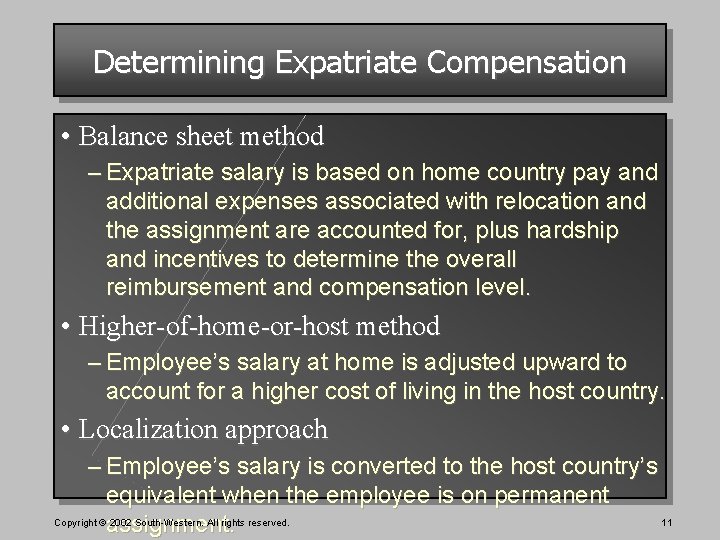 CHAPTER 14 INTERNATIONAL HUMAN RESOURCE MANAGEMENT Power Point