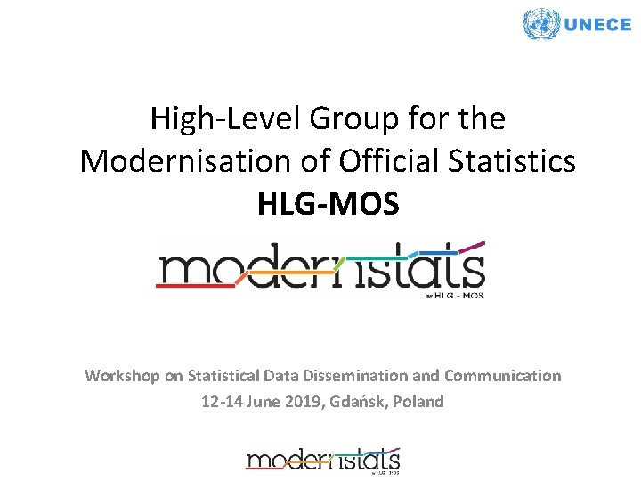 HighLevel Group for the Modernisation of Official Statistics
