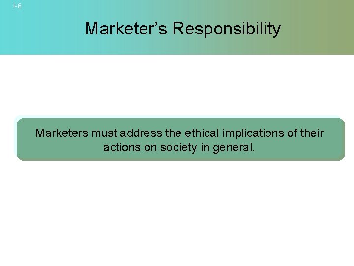 Marketing Chapter 1 Overview of Marketing Dhruv Grewal