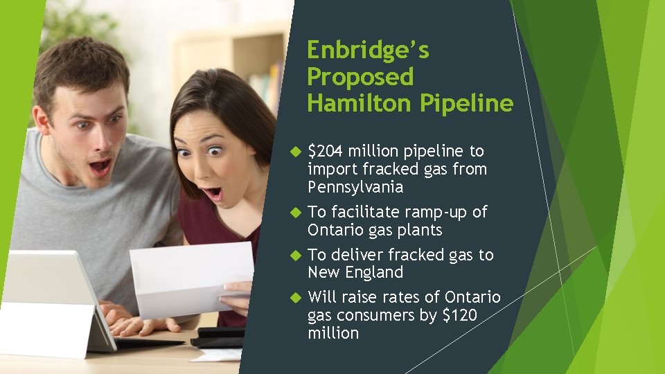 The Hamilton Pipeline Ontario Power Generation and Enbridge