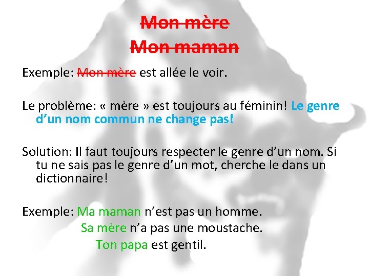 Bte noire de la semaine Cest daccord Exemple