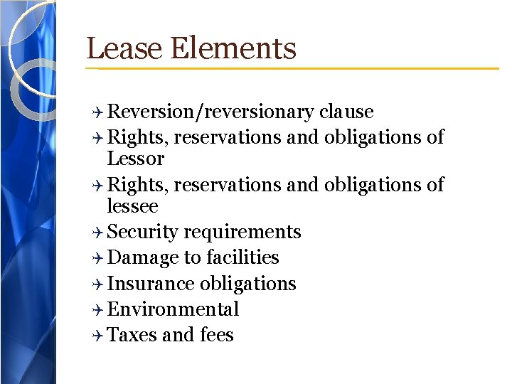 Best Management Practices for Leasing and Developing Landside